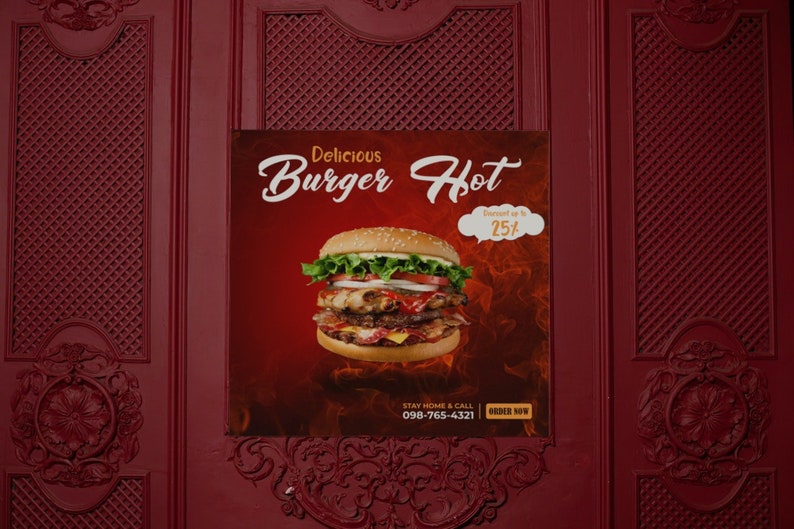 Food Menu and Restaurant Poster Template - Etsy