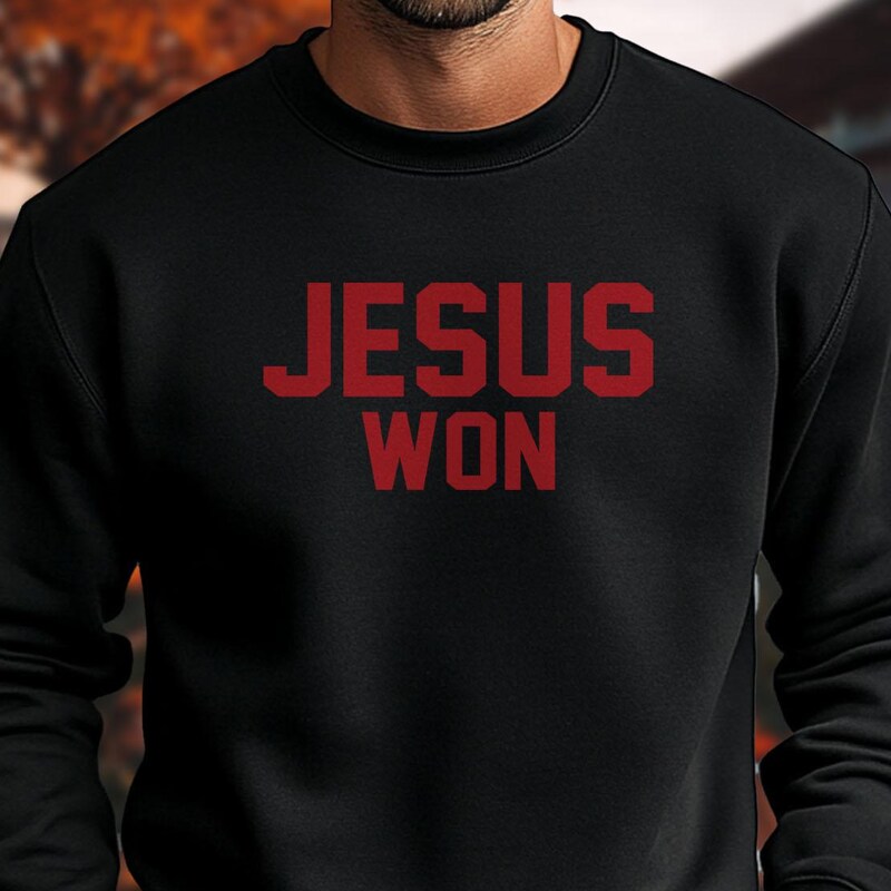 Jesus Won Ohio State Shirt - Etsy