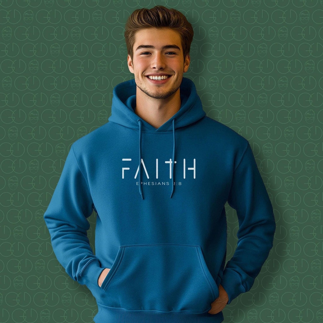 Christian Hoodie, Faith Hoodie, Bible Verse, Christian Apparel ...