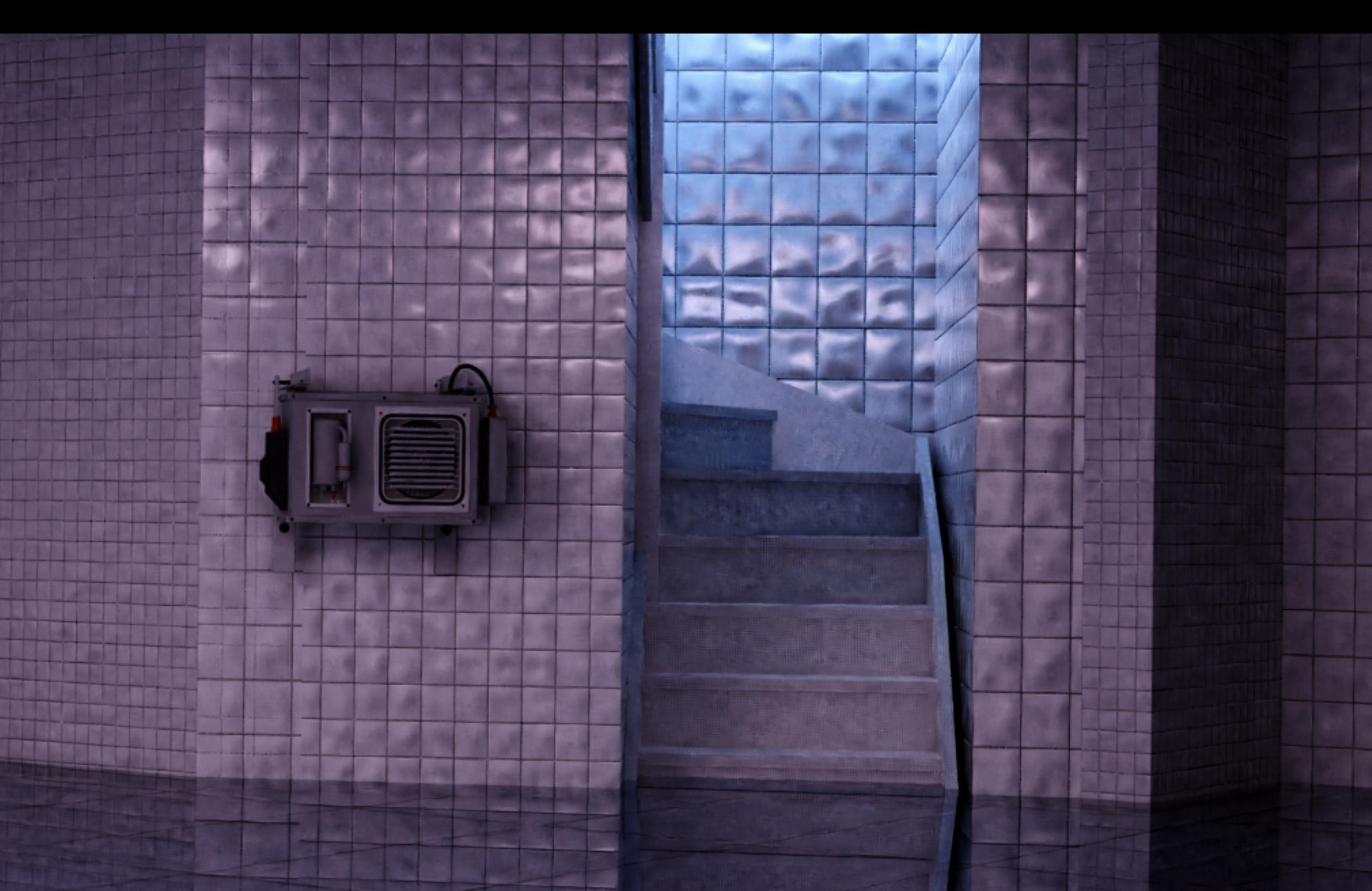 Liminal Basement Original Print - Etsy