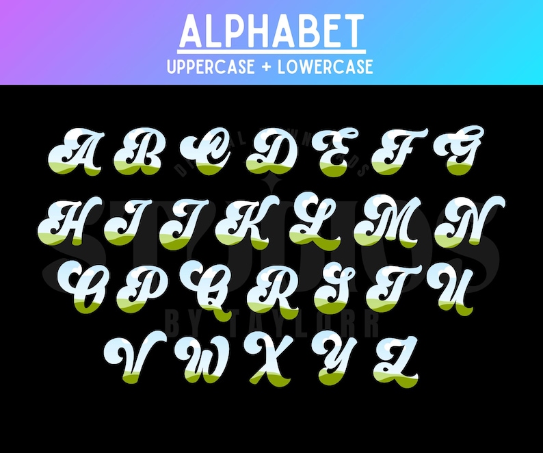 Asher Bold Script Canva Frame Font: Cursive Digital Download - Etsy