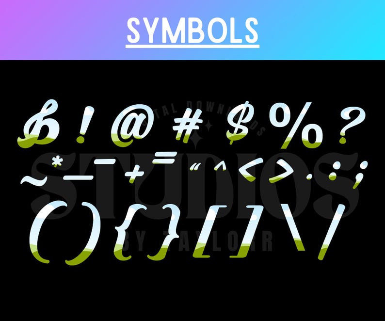 Asher Bold Script Canva Frame Font: Cursive Digital Download - Etsy