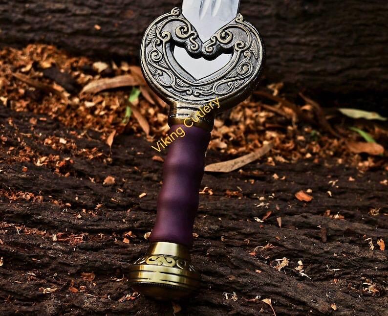 King Ragnar Lothbrok Viking Sword, Handcrafted Norse Replica Nordic ...