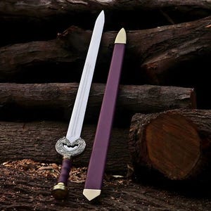 King Ragnar Lothbrok Viking Sword, Handcrafted Norse Replica Nordic ...
