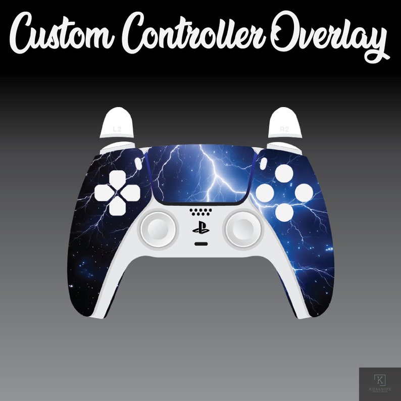Blue Lightning Controller Overlay for OBS Twitch/youtube Instant ...