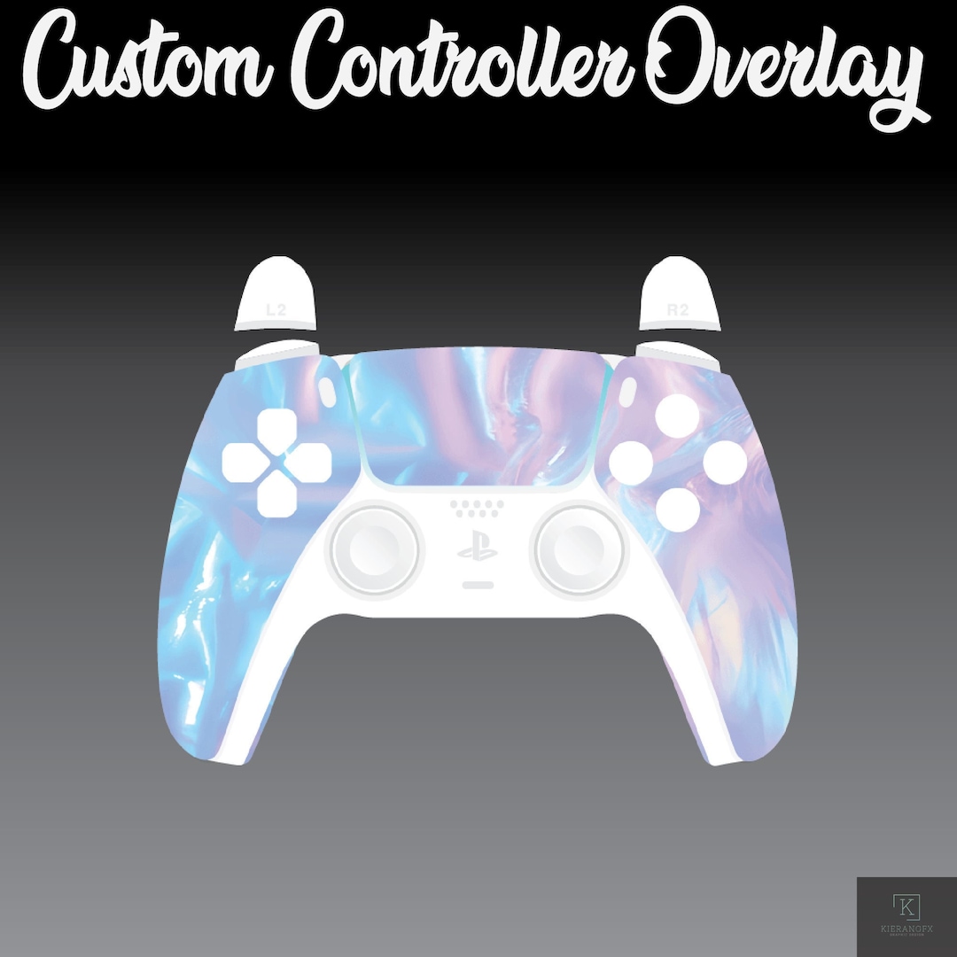 Holographic Controller Overlay for OBS Twitch/youtube Instant Download - Etsy