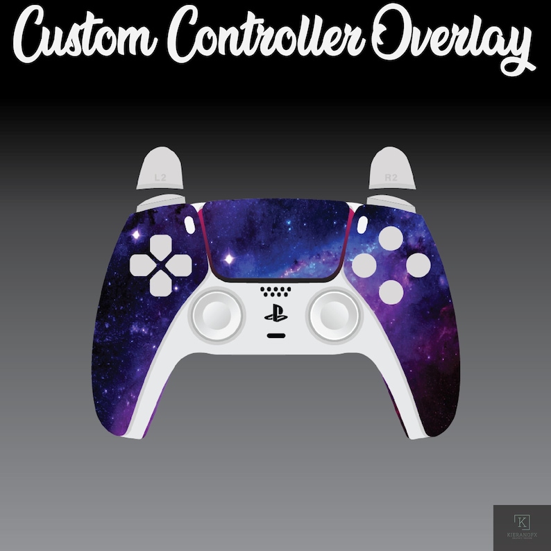 Galaxy Controller Overlay white for OBS Twitch/youtube Instant Download ...