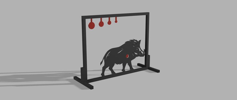 Hog Shooting Target DXF & Blueprints - Etsy