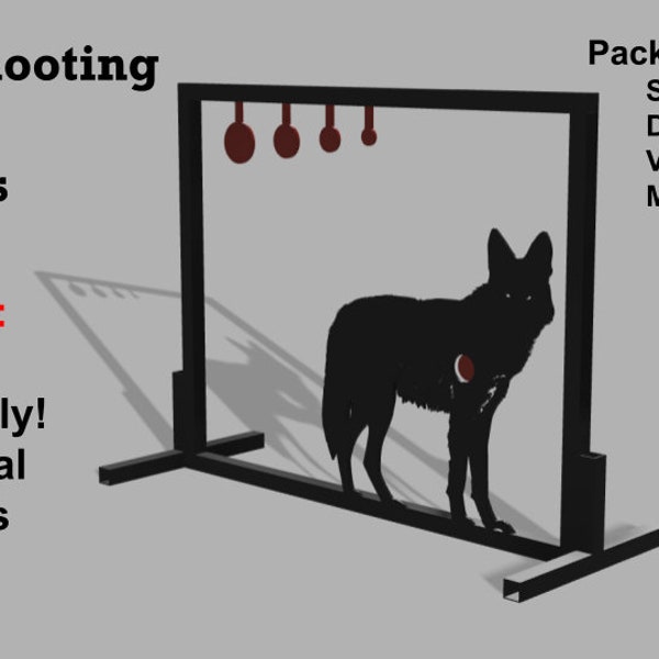 Shooting Target Dxf - Etsy
