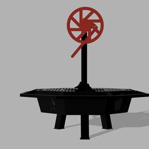 Octagon Santa Maria Grill DXF & Blueprints - Etsy