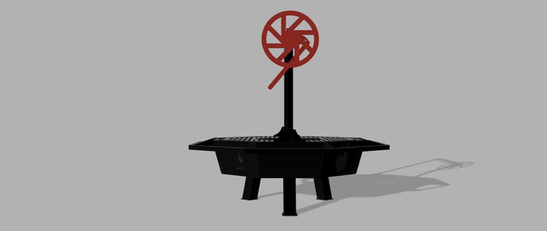 Octagon Santa Maria Grill DXF & Blueprints - Etsy