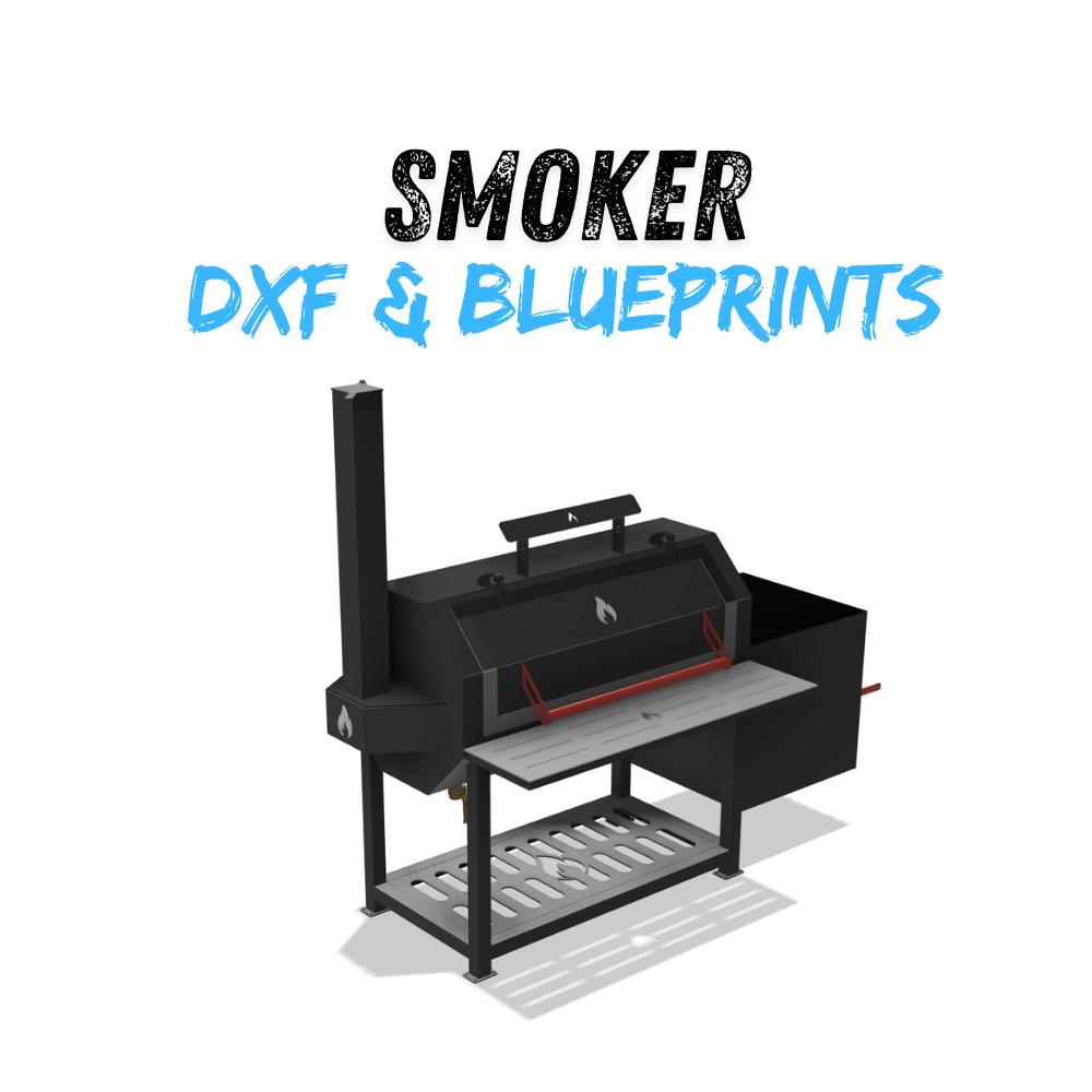 Smoker DXF & Blueprints - Etsy