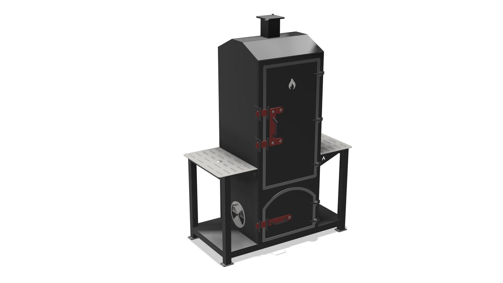 Cabinet Smoker DXF & Blueprints - Etsy