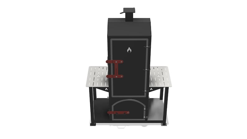 Cabinet Smoker DXF & Blueprints - Etsy