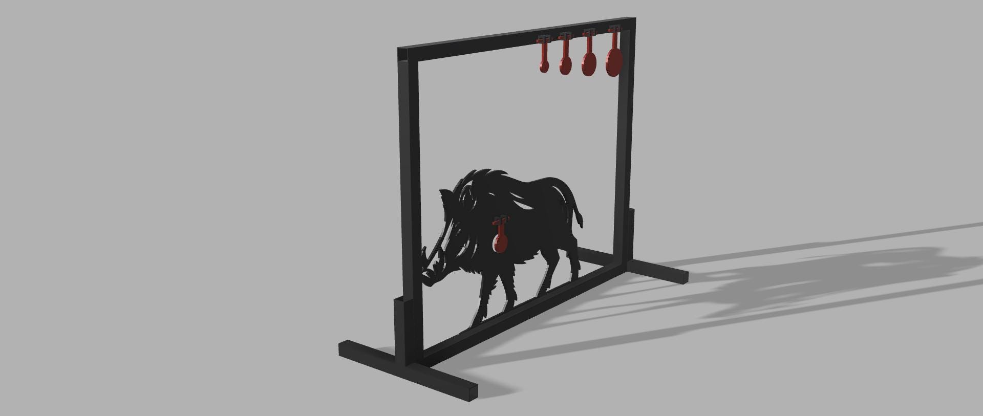 Hog Shooting Target DXF & Blueprints - Etsy