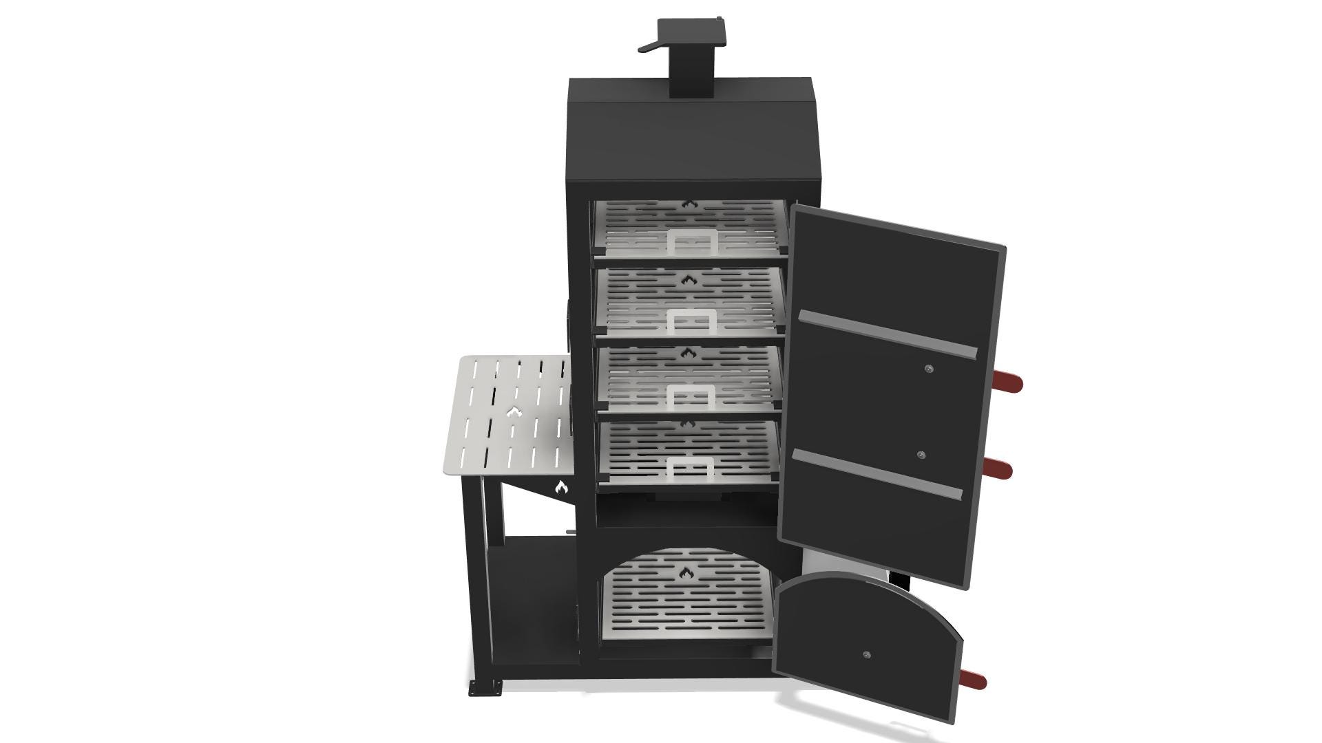 Cabinet Smoker DXF & Blueprints - Etsy