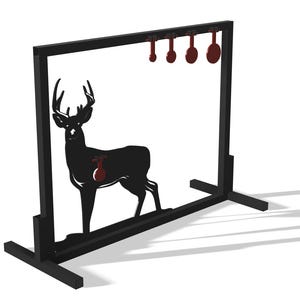Deer Shooting Target DXF & Blueprints - Etsy