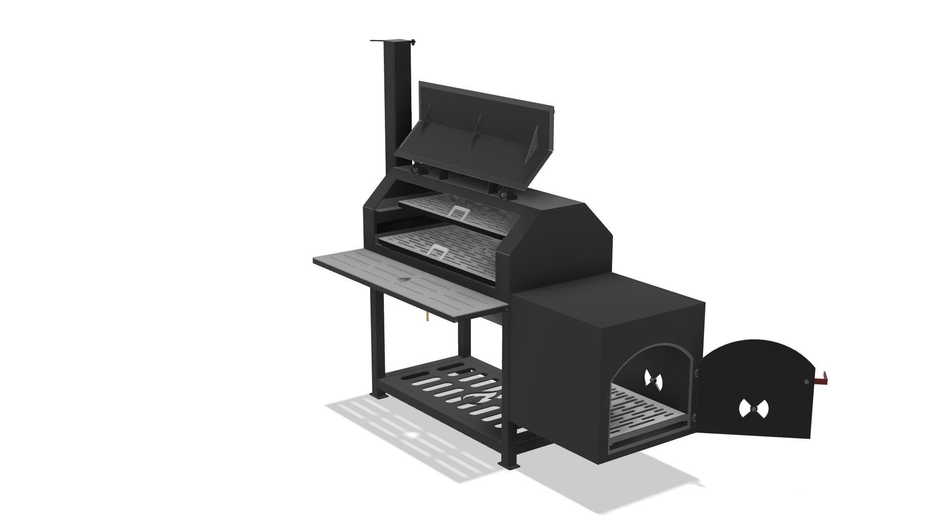 Smoker DXF & Blueprints - Etsy