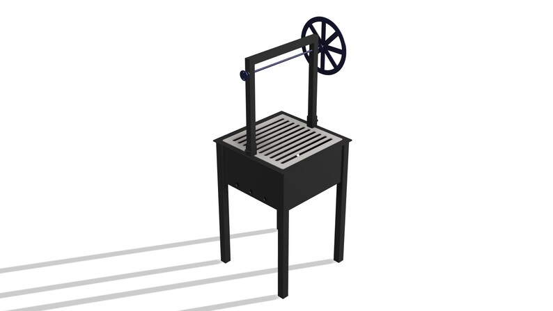 Mini Santa Maria Grill DXF & Blueprints - Etsy