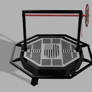Octagon Santa Maria Grill DXF & Blueprints - Etsy