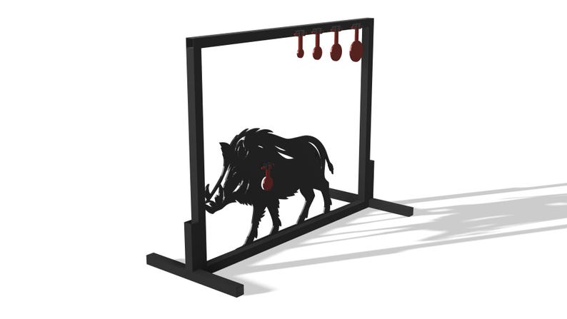 Hog Shooting Target DXF & Blueprints - Etsy