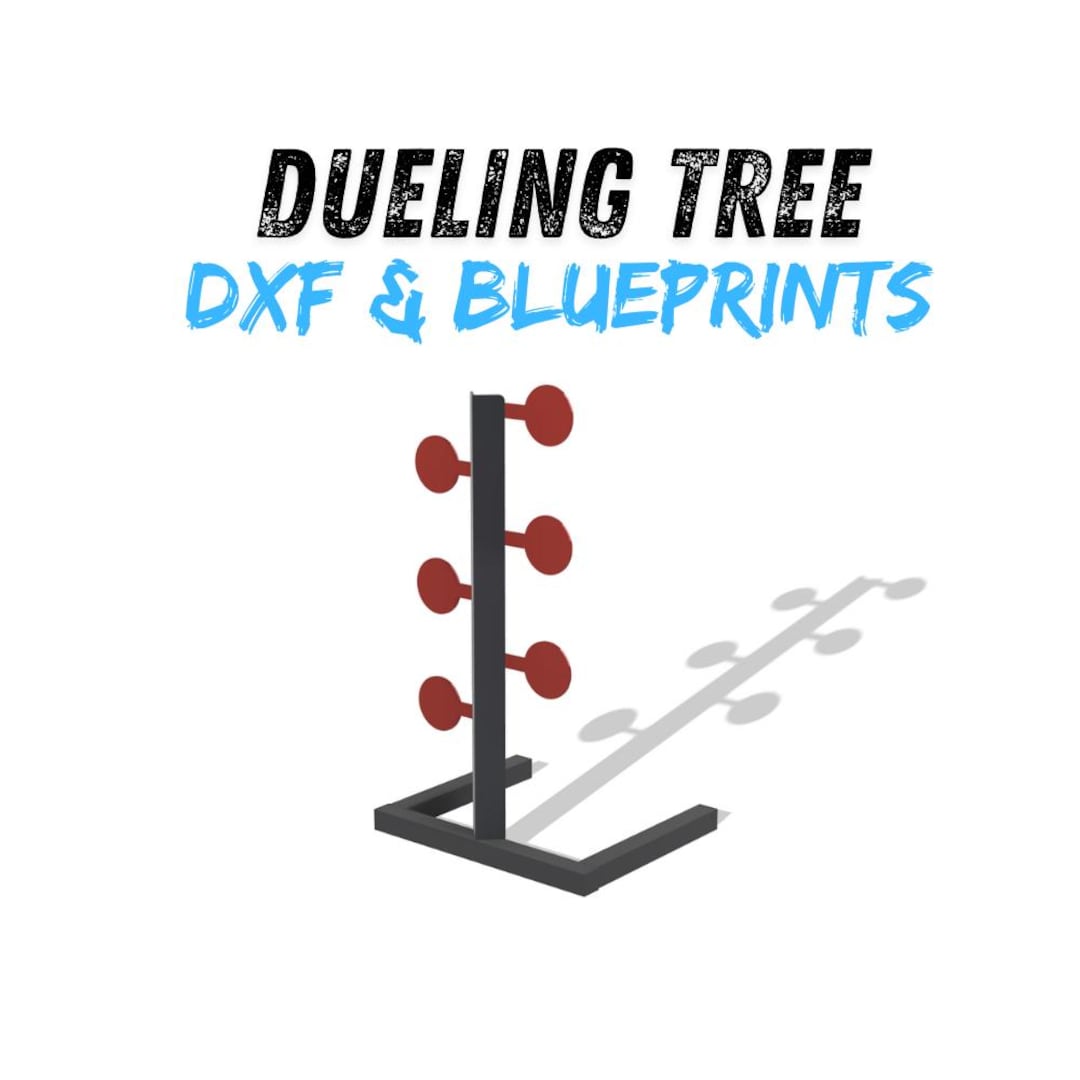 Dueling Tree DXF & Blueprints - Etsy