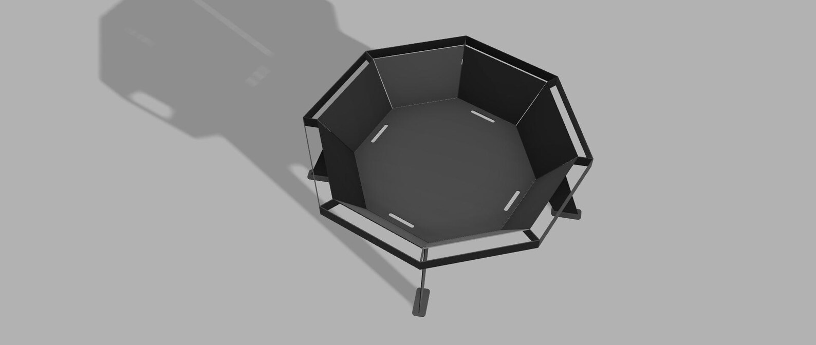 Basic Octagon Fire Pit DXF & Blueprints - Etsy