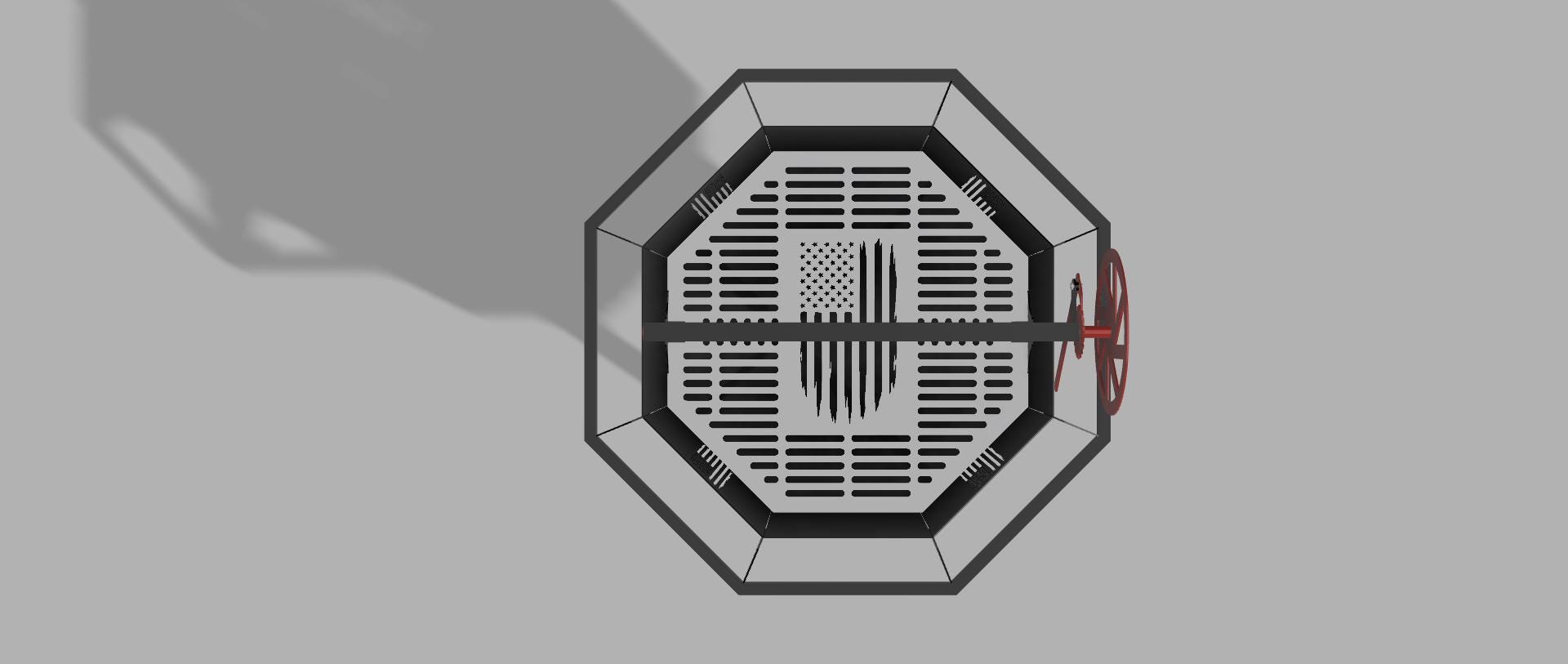 Octagon Santa Maria Grill DXF & Blueprints - Etsy