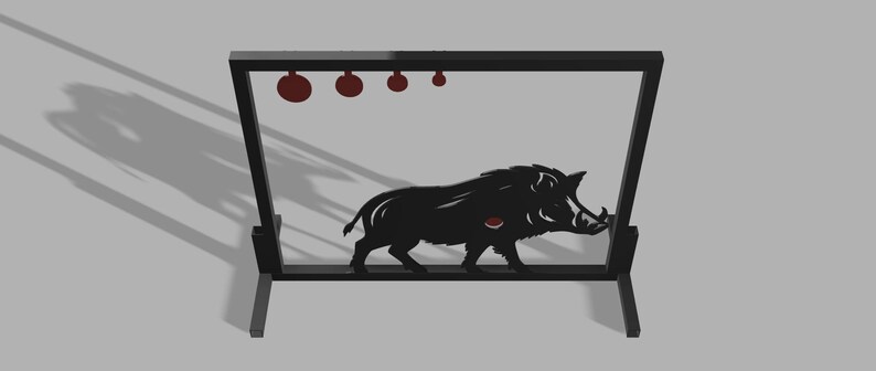 Hog Shooting Target DXF & Blueprints - Etsy