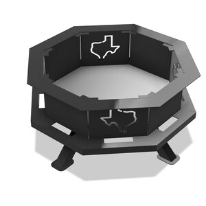 Texas Octagon Fire Pit DXF & Blueprints - Etsy
