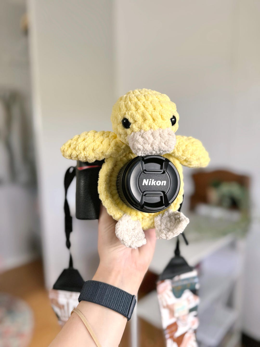 MADE TO ORDER | Camera Buddy, Photo Buddy, Lens Friend, Duck, Chick ...