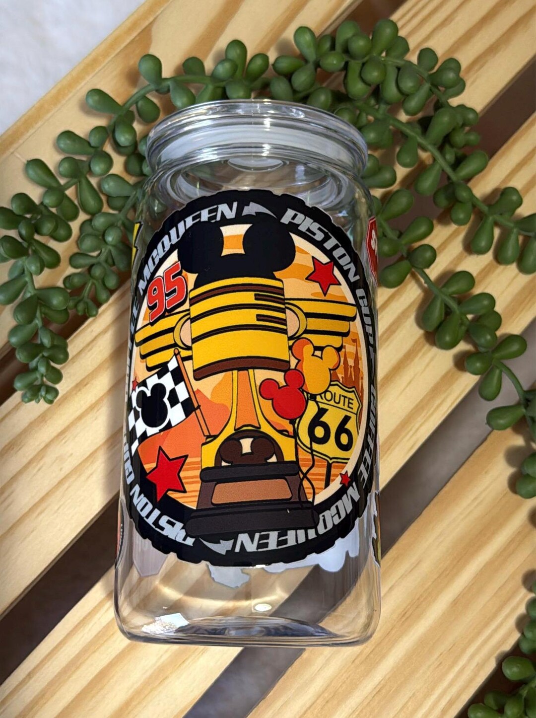 Route 66 Mcqueen ACRYLIC Cup 16oz - Etsy