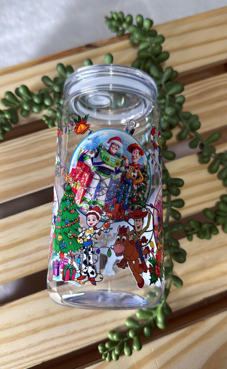 Christmas Toy Story ACRYLIC Cup 16oz - Etsy
