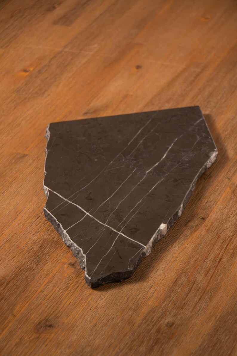 Pietra Grey Marble Display Tray With Polished Finish for Home Décor ...