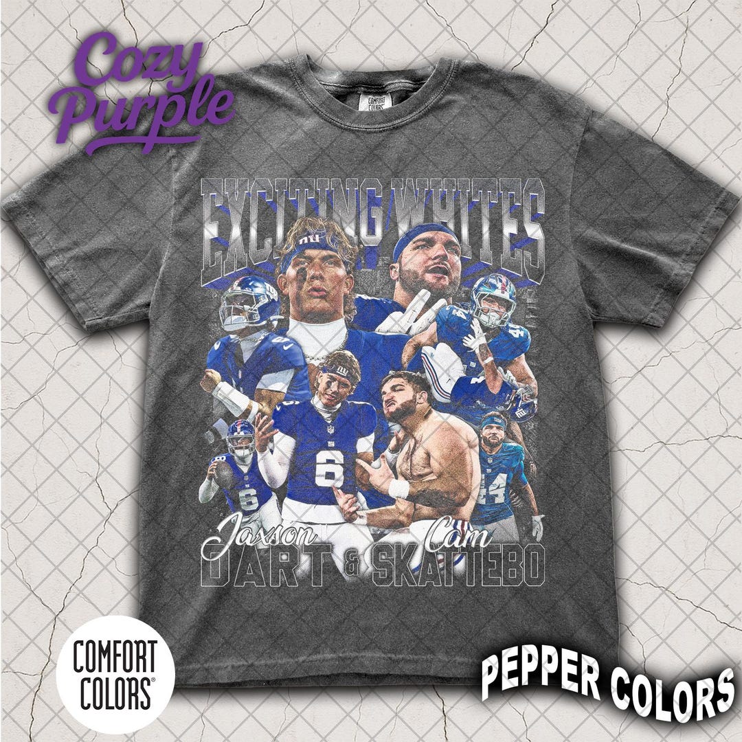 Limited Comfort Colors Jaxson Dart & Cam Skattebo Step Brothers Shirt ...