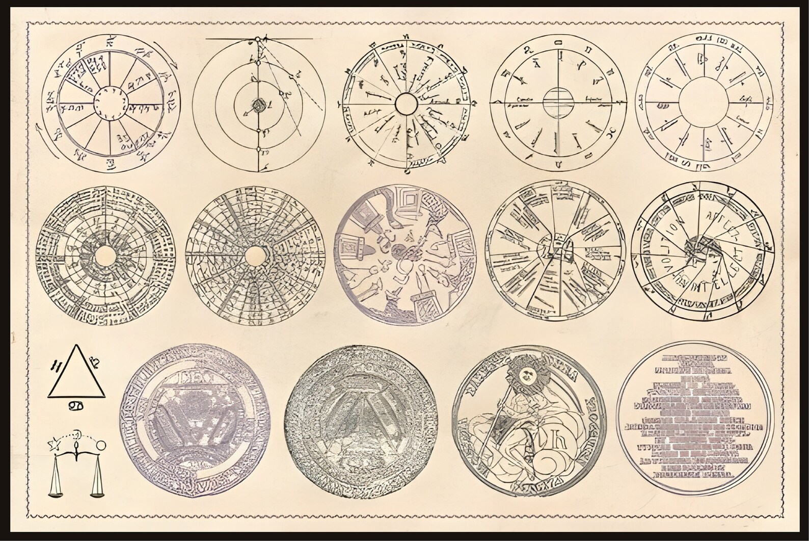 Metaphysics 190+ Vector Illustrations, Authentic Vintage Graphics ...