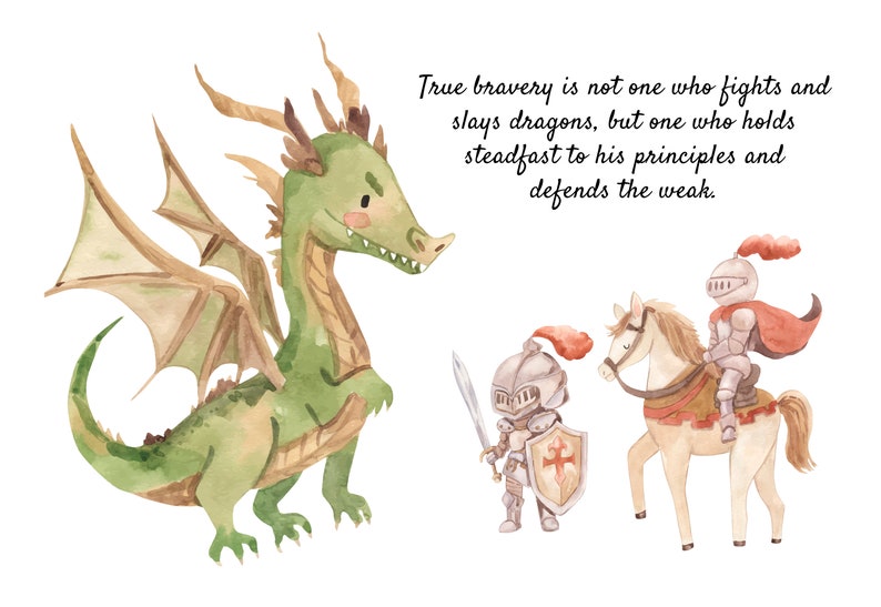 Watercolor Fairytale Wonderland Clipart Set, Premade Clipart, Fairy ...