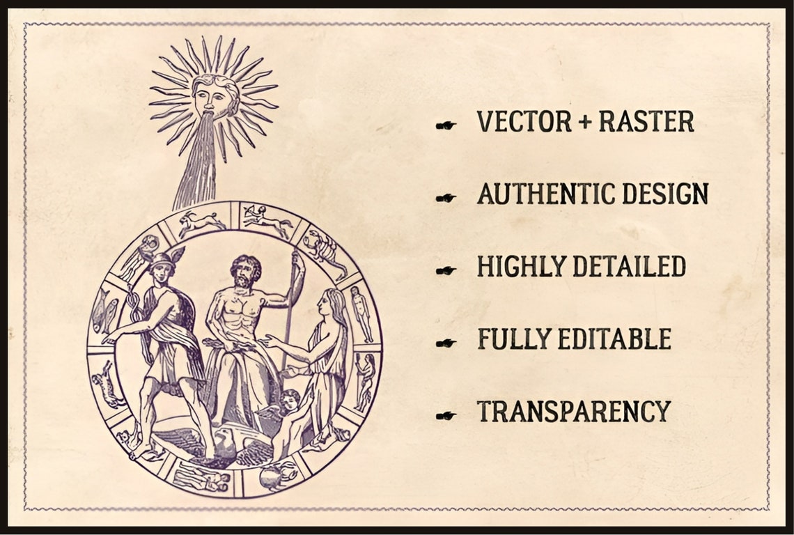 Metaphysics 190+ Vector Illustrations, Authentic Vintage Graphics ...