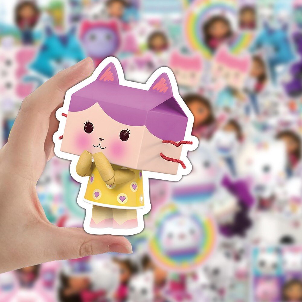 50 Gabby's Dollhouse Sticker Pack/gift/gabby Stickers - Etsy