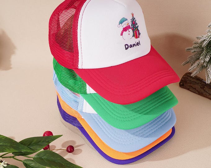 Custom Puff Print Hat, Custom Foam Hat, Custom Mesh Trucker Hat, High ...