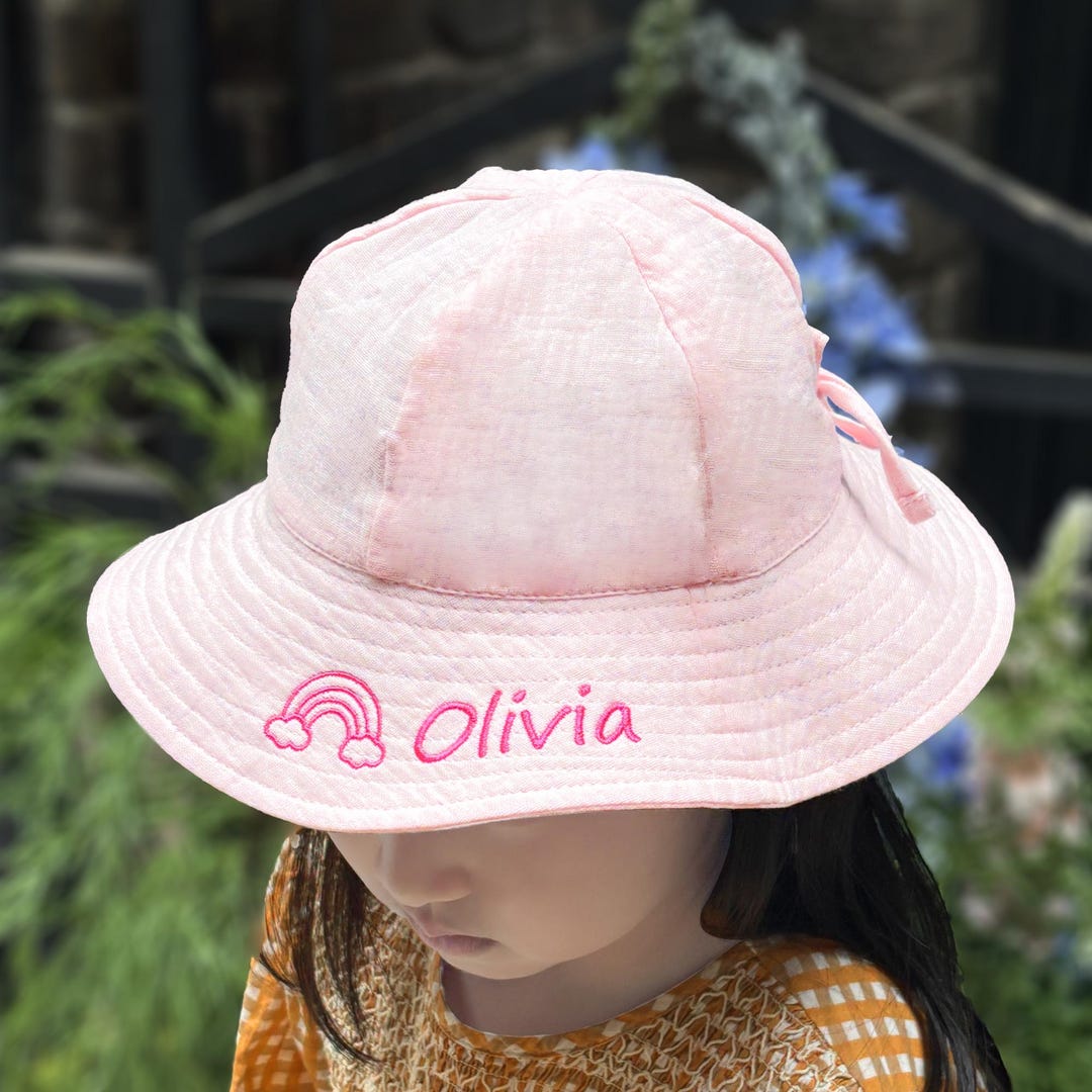 Personalized Baby Bucket Hat: Custom Cotton Sun Hat - Etsy