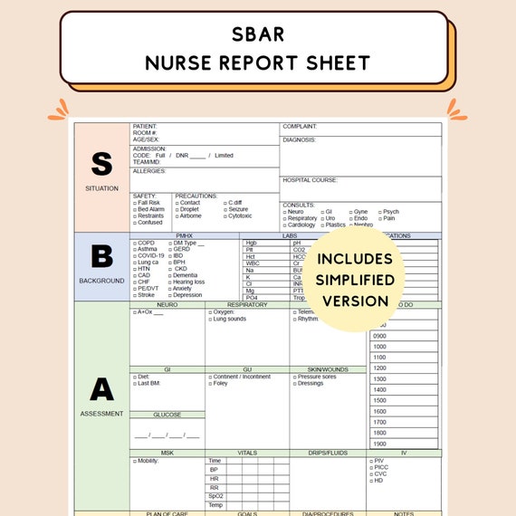 Sbar Cheat Sheet Pharmacology Cheat Sheet Pharmacology Cheat Sheet
