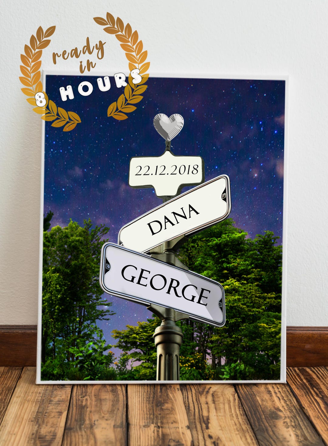 Personalized Street Signs With Names of Your Loved Ones - Etsy