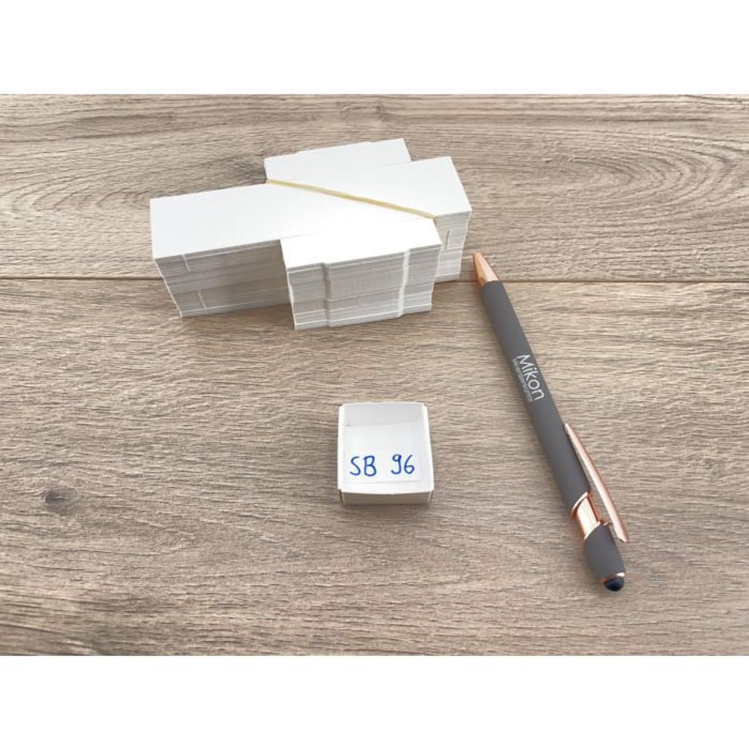 Specimen Foldup Boxes SB 96; 1 1/4 X 1 1/4 X 1/2 Inch (30 X 30 X 15 Mm ...