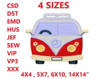 VW Volkswagen Machine Embroidery Design / VW Embroidery /volkswagen Bus ...