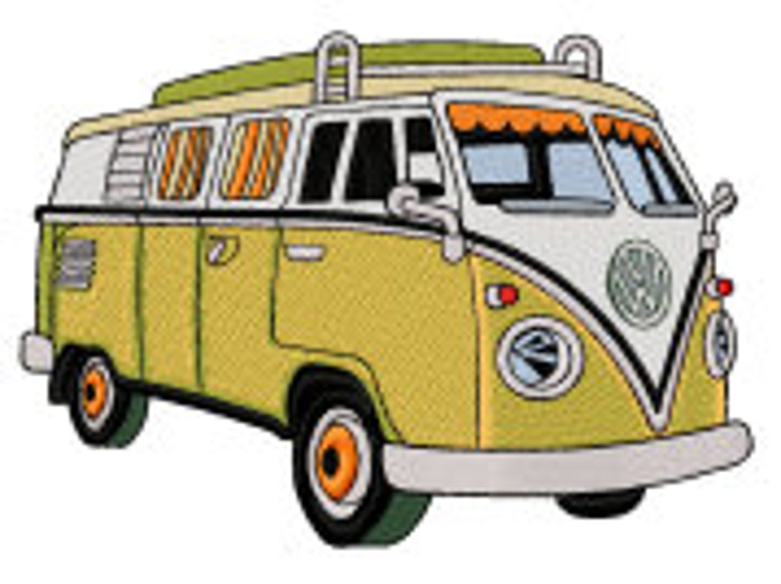 VW Volkswagen Machine Embroidery Design / VW Embroidery /volkswagen Bus Embroidery Pattern ...
