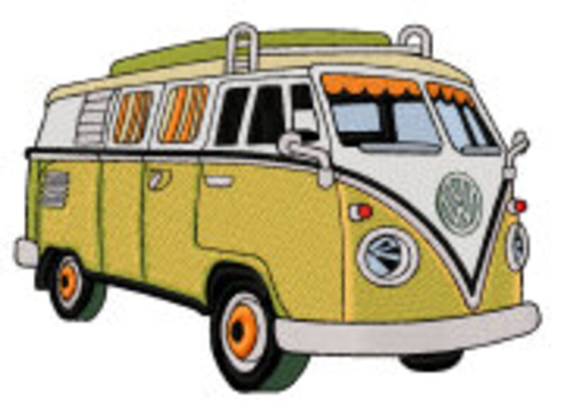 VW Volkswagen Machine Embroidery Design / VW Embroidery /volkswagen Bus ...