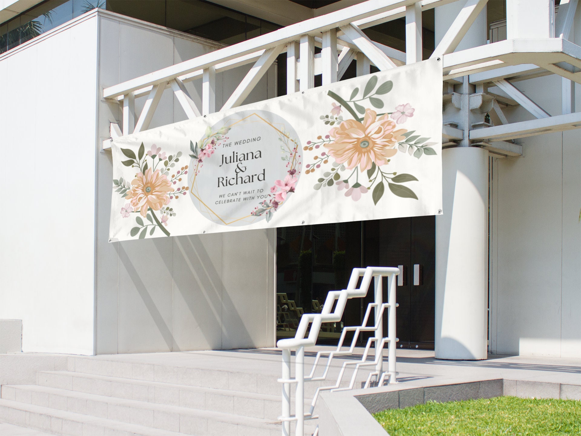 Welcome to Wedding Decor Banner Sign Wedding Personalized Wedding Idea ...