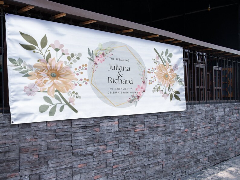 Welcome to Wedding Decor Banner Sign Wedding Personalized Wedding Idea ...