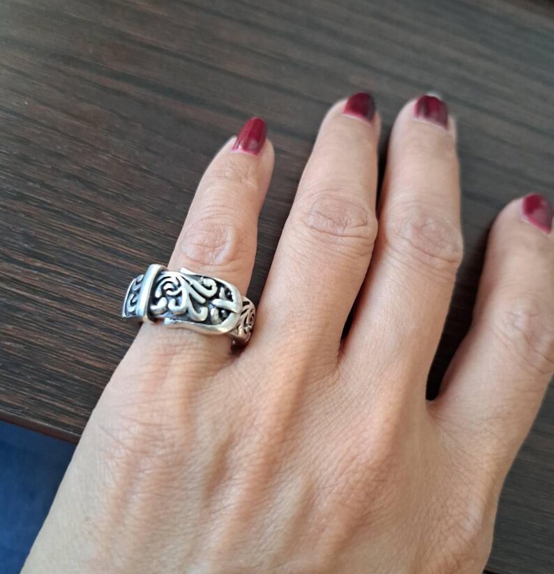 BELT BUCKLE RING Handcrafted in the Shape of a Belt Buckle 925 Sterling ...